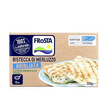 BISTECCA DI MERLUZZO GRIGLIATA FROSTA 250 g in dettaglio | Cts Spesa Online
