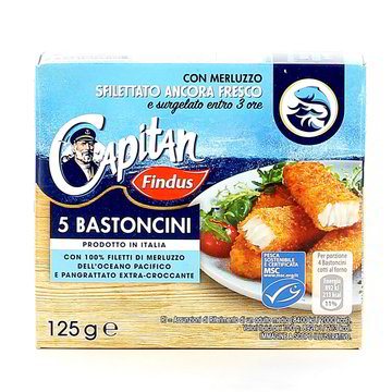 5 BASTONCINI FINDUS 125 g in dettaglio | Cts Spesa Online