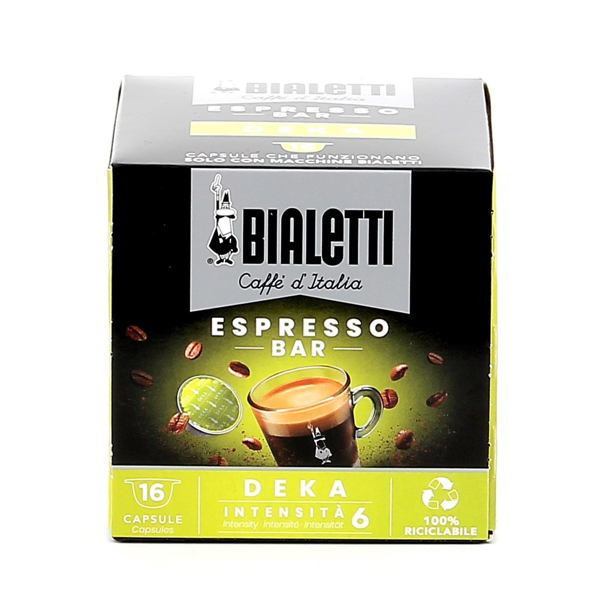 CAPSULE ESPRESSO DEKA EQUILIBRATO BIALETTI 16 pezzi - 112 g totali in ...