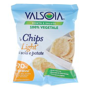 CHIPS VEGETALE LIGHT DI SOIA E PATATE VALSOIA 25 g in dettaglio | Cts ...