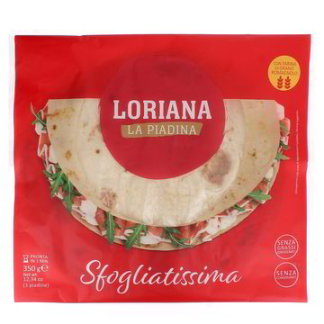 PIADINA SFOGLIATISSIMA LORIANA 350 g in dettaglio | Cts Spesa Online