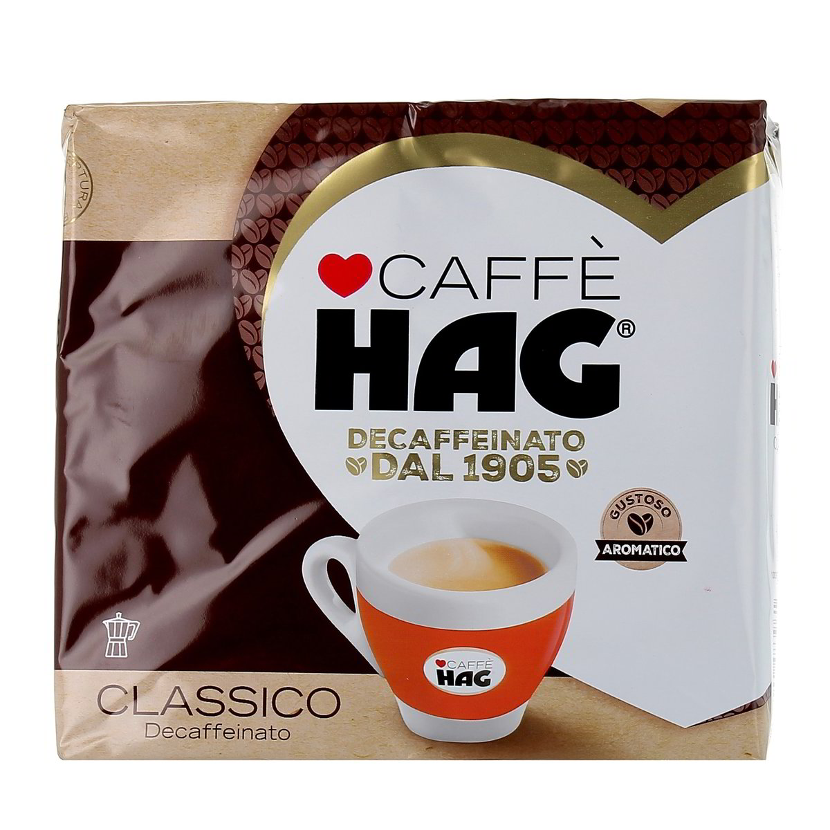 CLASSICO CAFFÈ DECAFFEINATO HAG 2x250 g in dettaglio | Cts Spesa Online