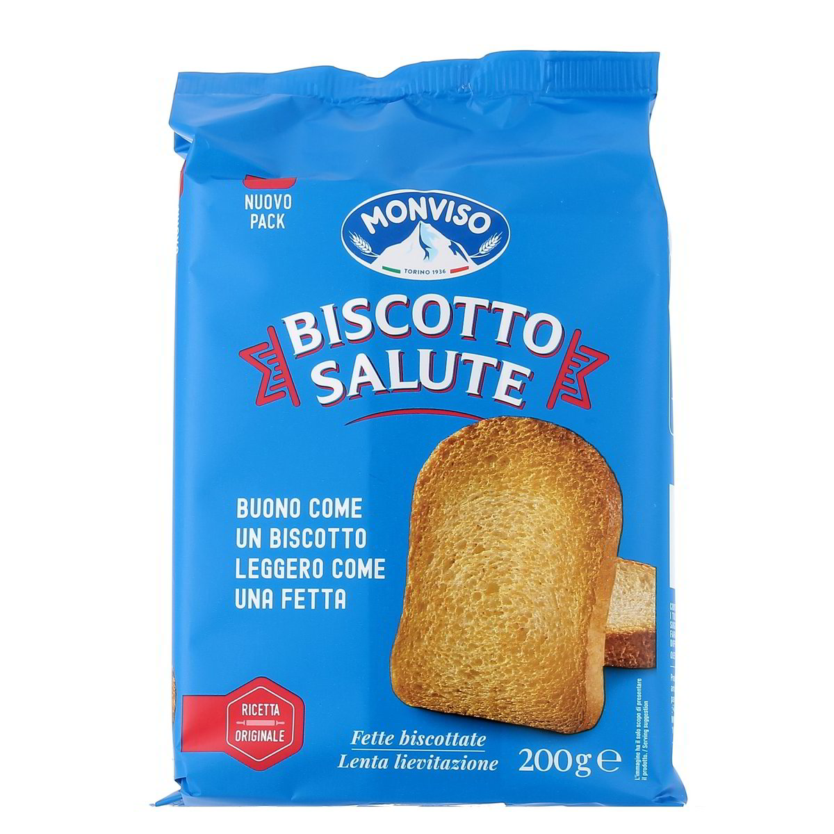 FETTE BISCOTTO SALUTE MONVISO 200 g in dettaglio | Cts Spesa Online