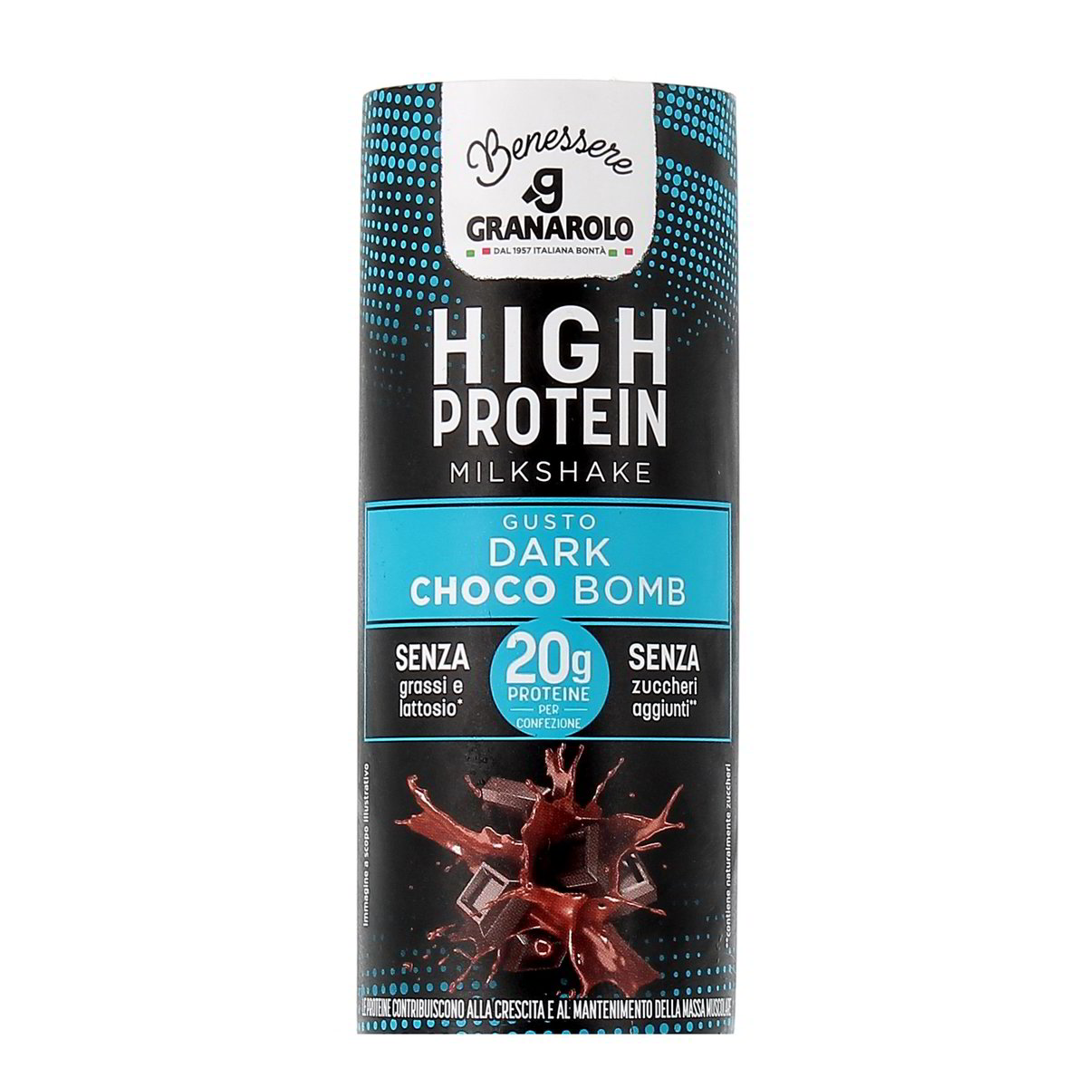 HIGH PROTEIN MILKSHAKE DARK CHOCO BOMB GRANAROLO 235 ml in dettaglio ...