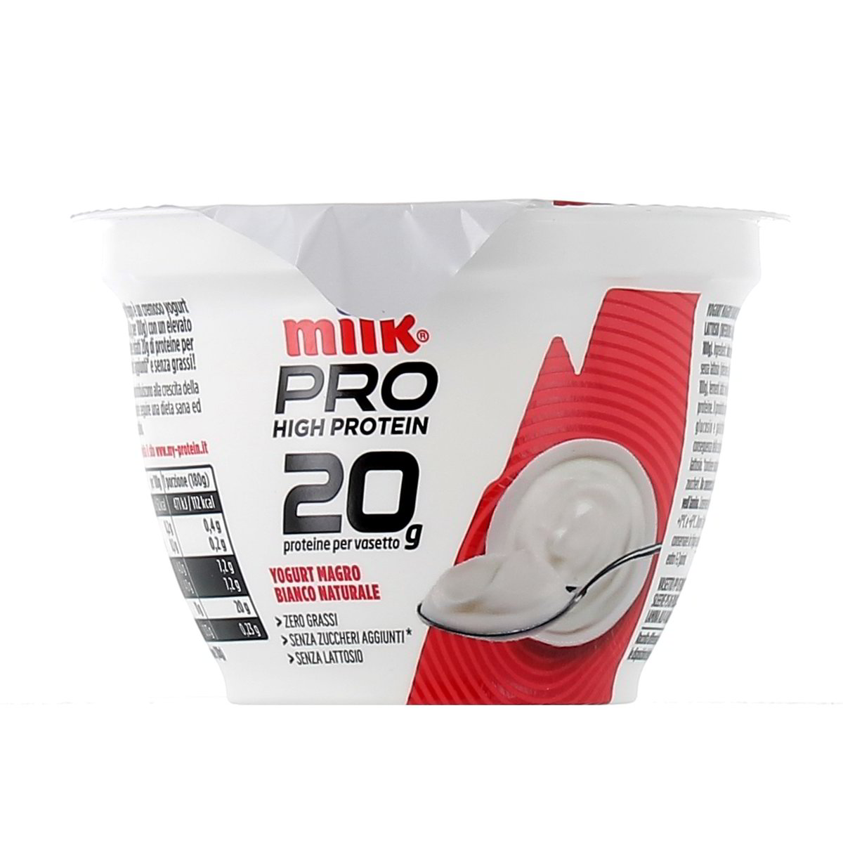 PRO HIGH PROTEIN BIANCO NATURALE MILK 180 g in dettaglio | Cts Spesa Online