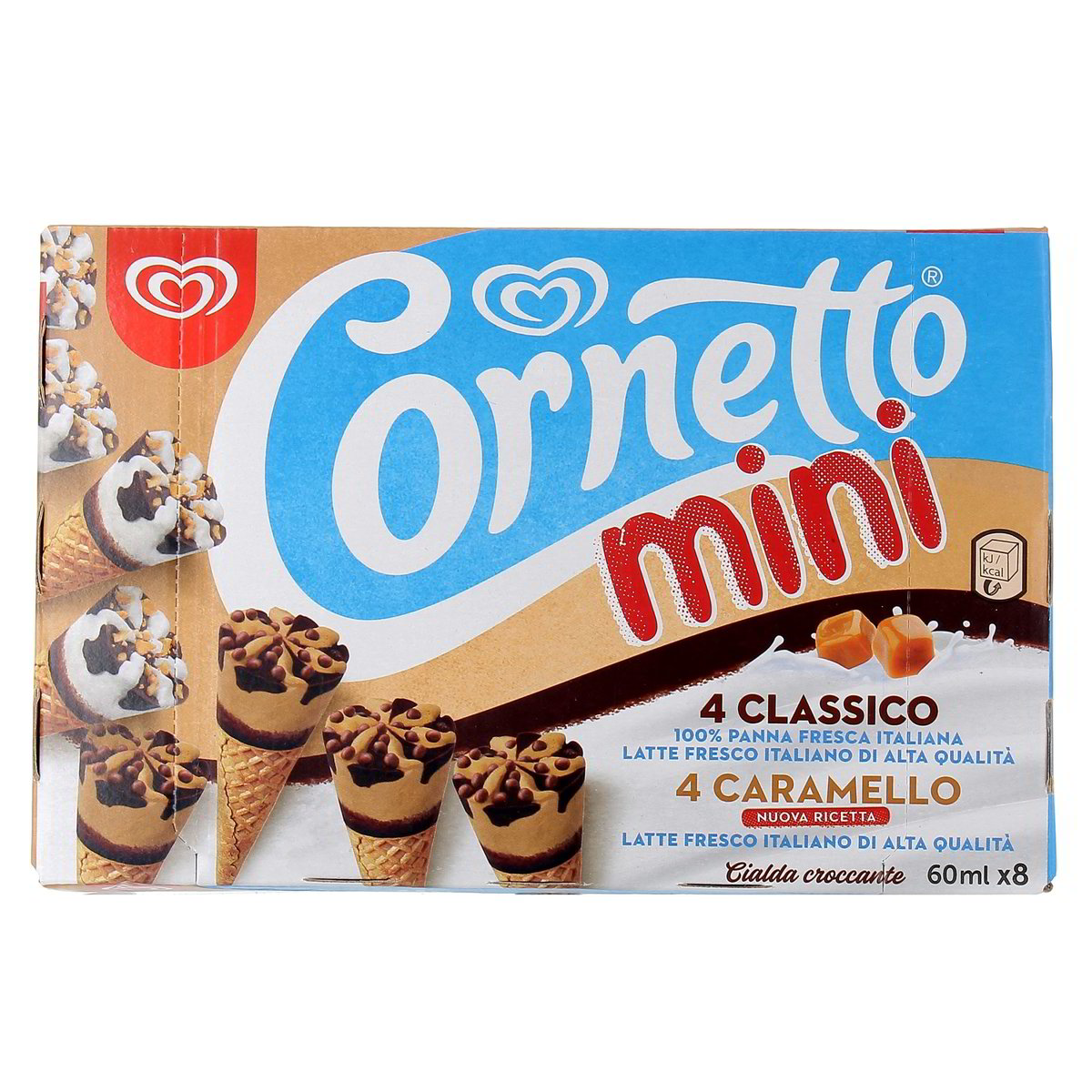 CORNETTO MINI 4 CLASSICO 4 CARAMELLO ALGIDA 288 g in dettaglio | Cts ...